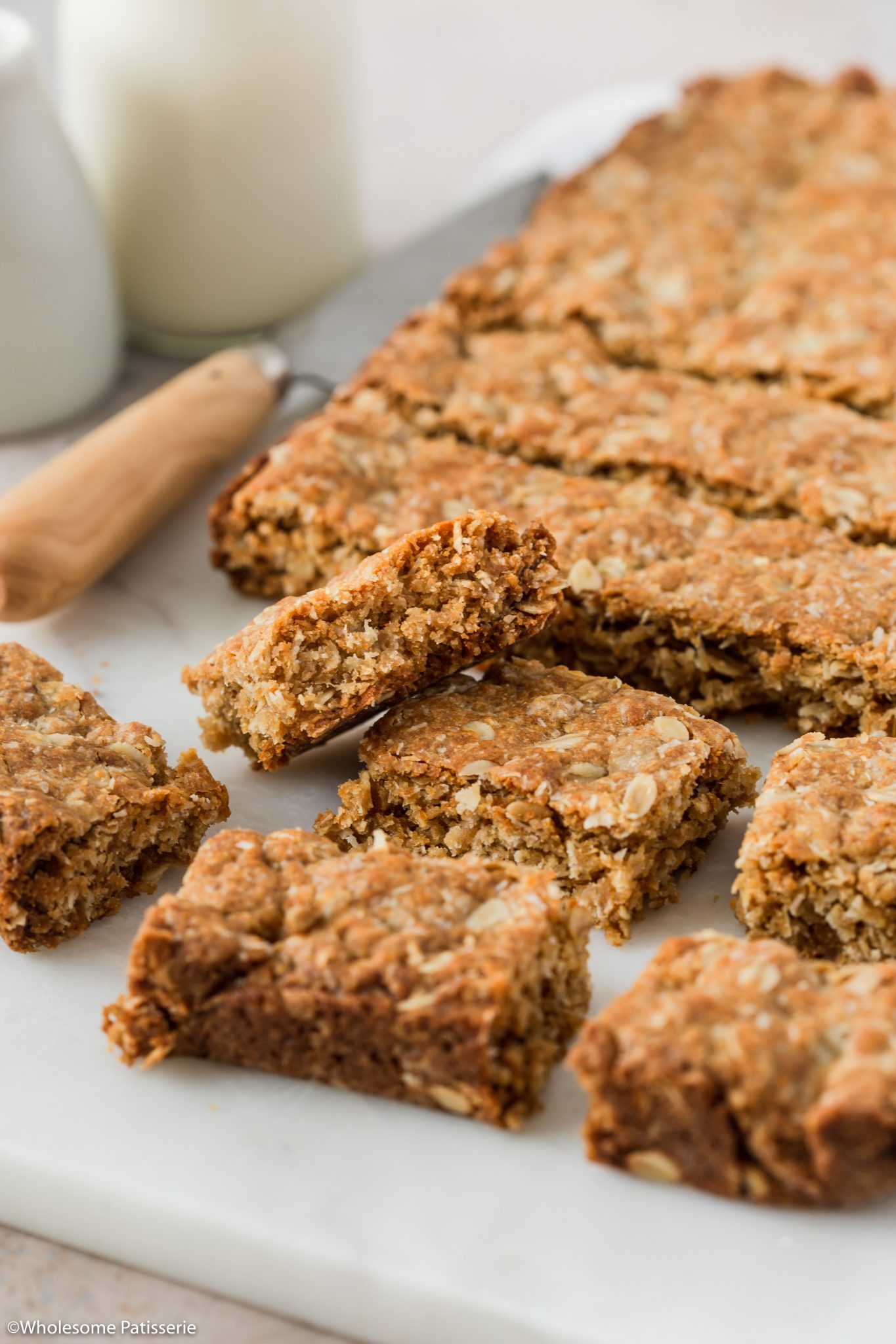 Anzac Slice - Wholesome Patisserie