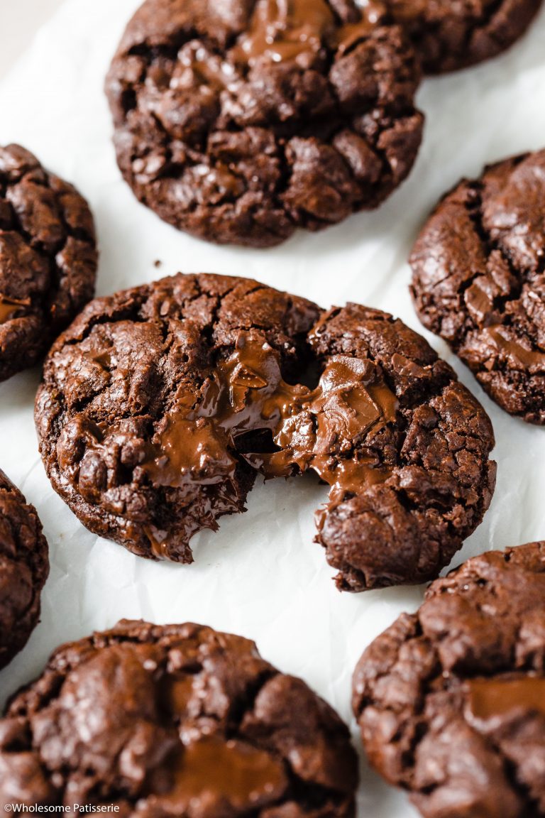 Bakery Style Dark Chocolate Chip Cookies | Wholesome Patisserie