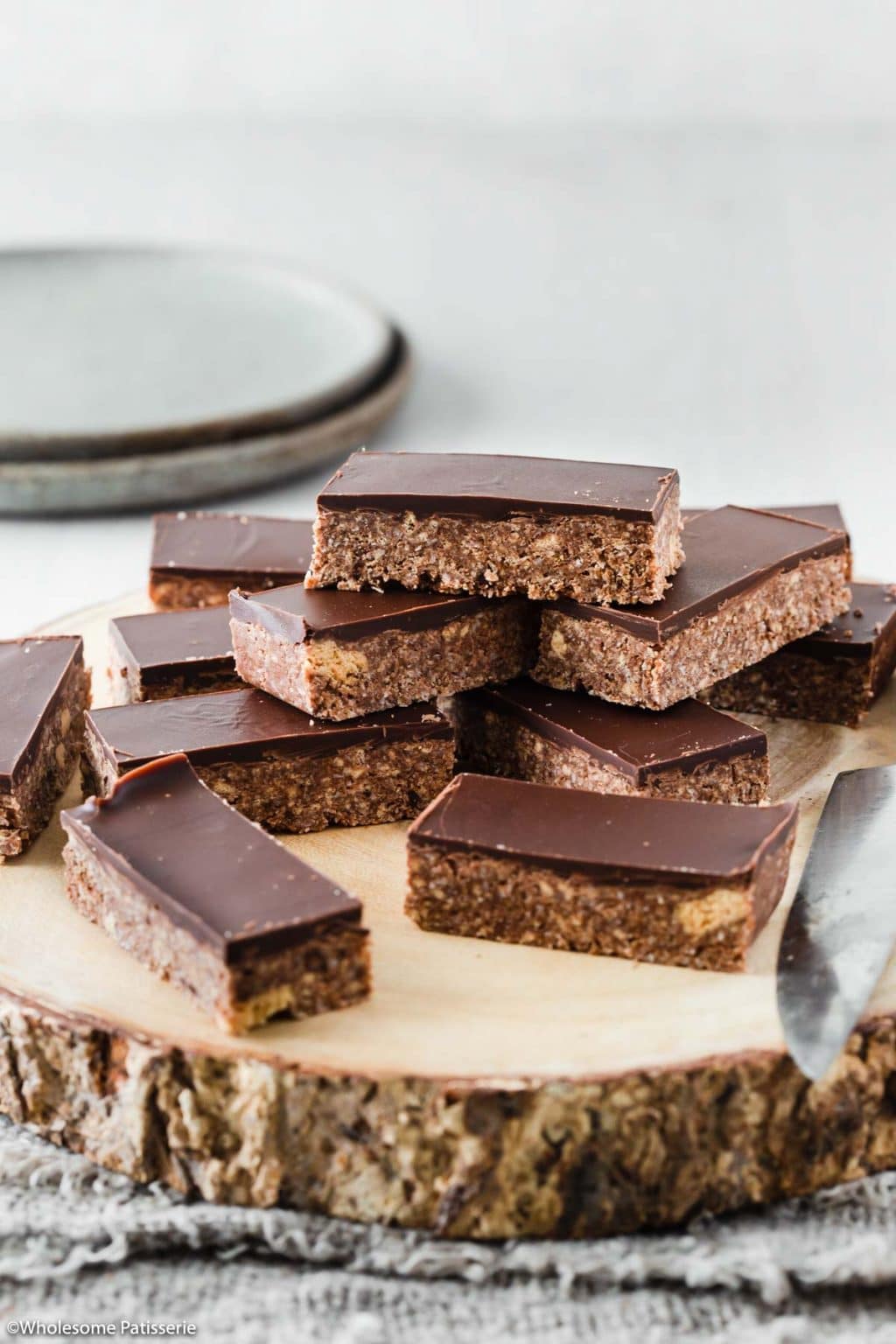 No Bake Milo Slice | Wholesome Patisserie