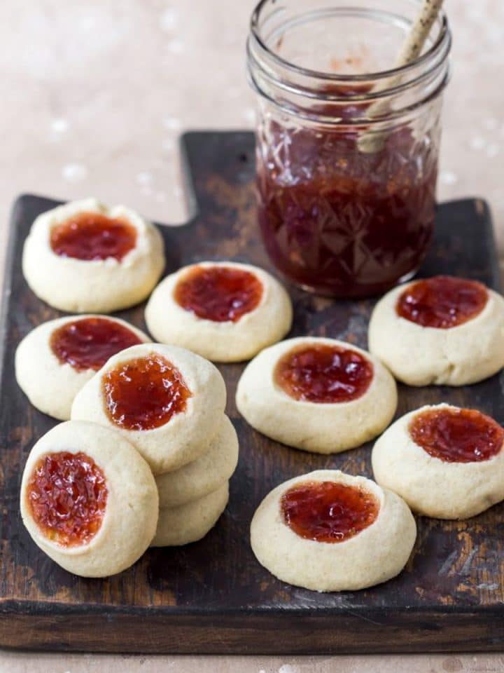 Strawberry Jam Crumble Slice - Wholesome Patisserie