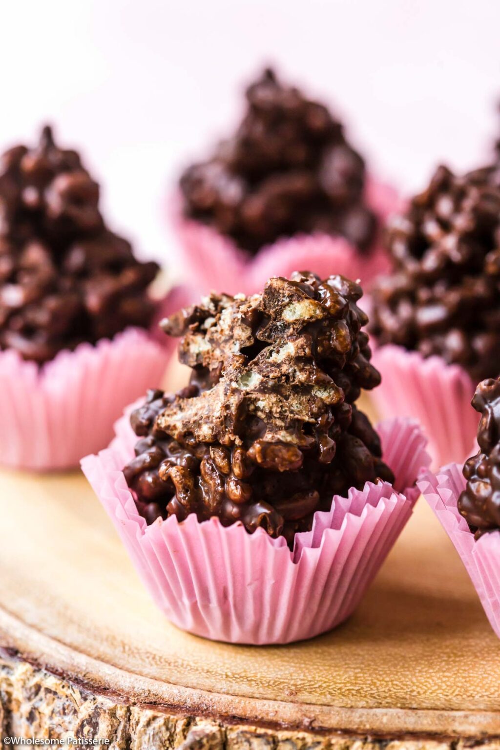 Chocolate Crackles Without Copha - Wholesome Patisserie