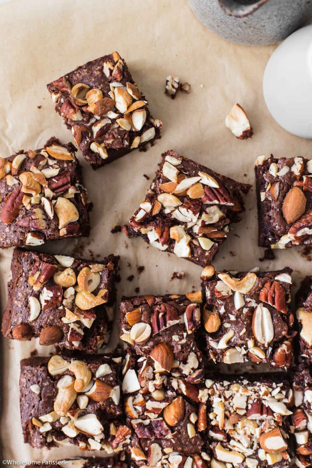 Nutty Brownies - Wholesome Patisserie
