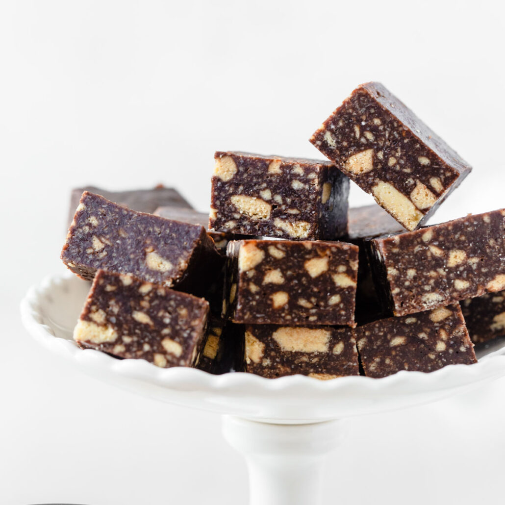 Coco Pop Slice with Condensed Milk (4 Ingredients!) - Wholesome Patisserie