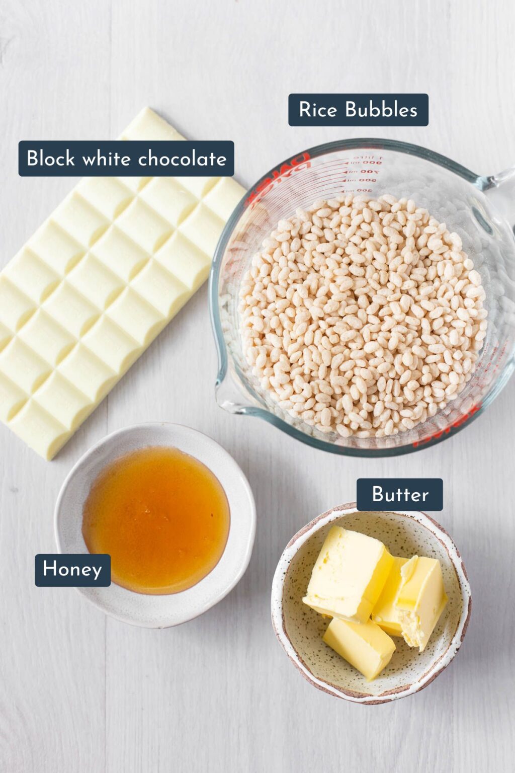 Easy Rice Bubble Slice - Wholesome Patisserie