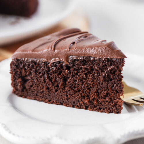 Easy Chocolate Fudge Cake - Wholesome Patisserie
