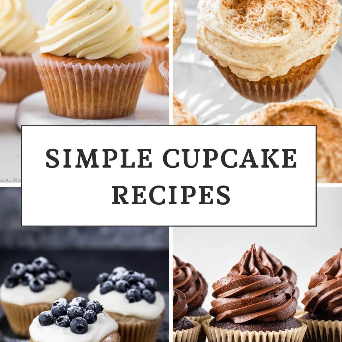 Simple Cupcake Recipes - Wholesome Patisserie