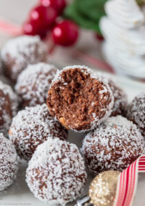Boozy Rum Balls - Wholesome Patisserie