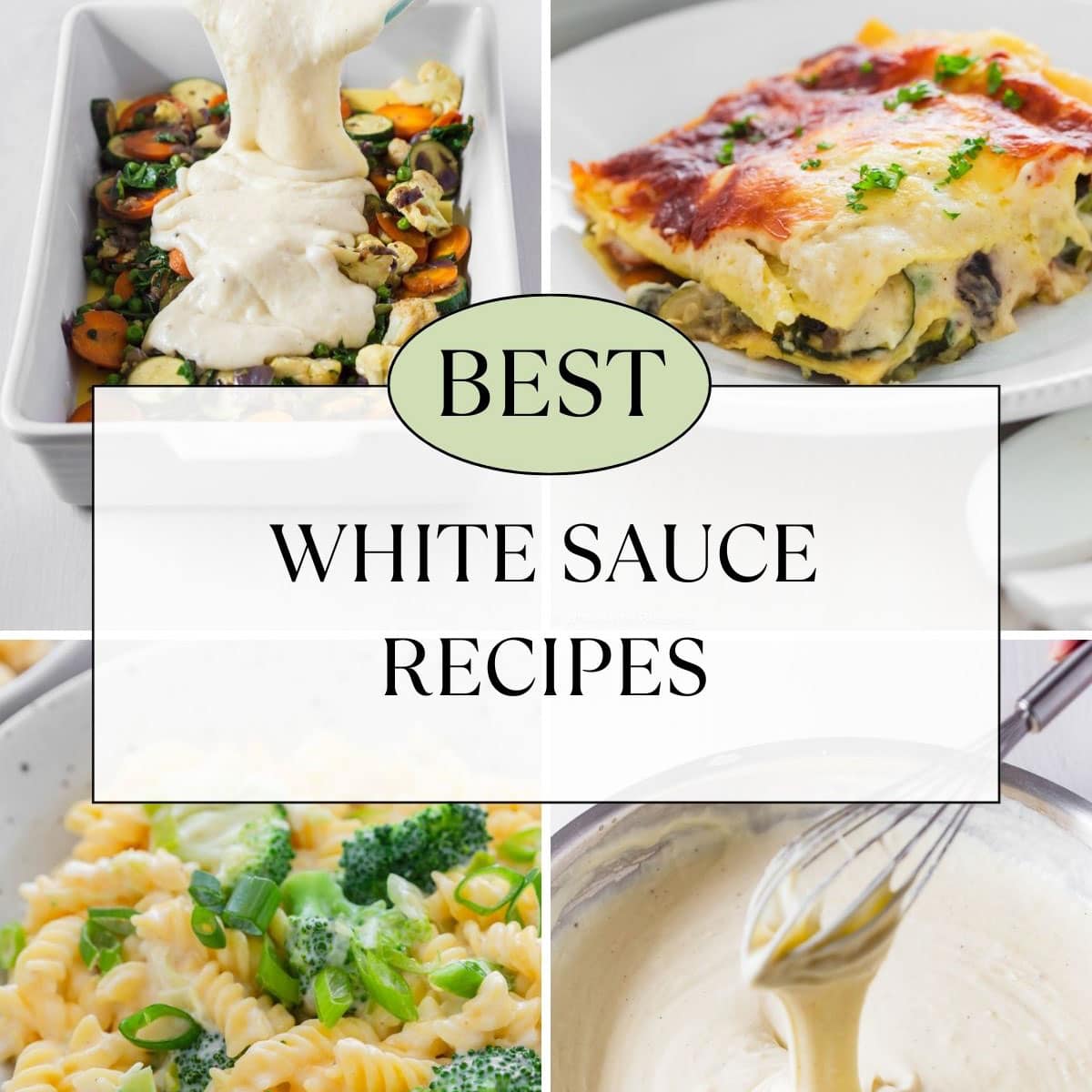 White Sauce Recipes - Wholesome Patisserie