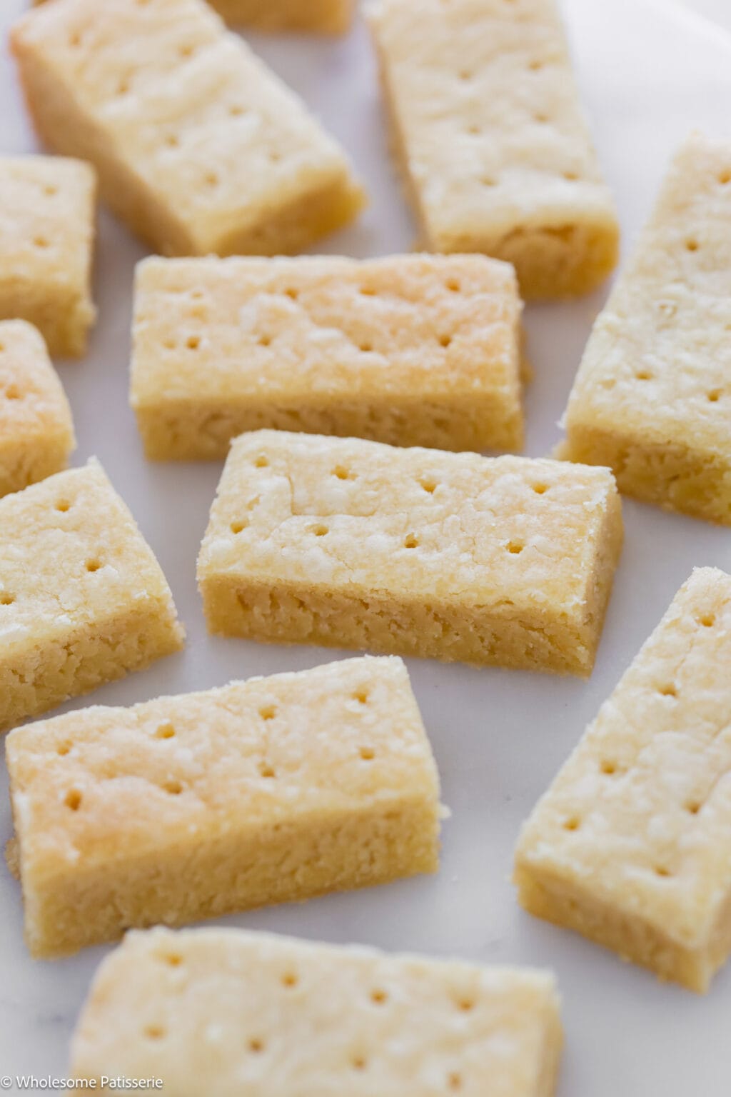 Best Shortbread Biscuits (3 Ingredients) - Wholesome Patisserie