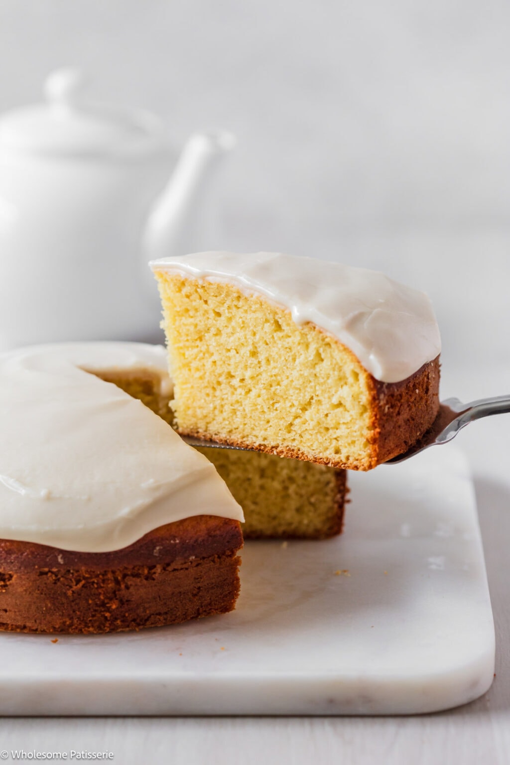 Vanilla Cake Without Butter - Wholesome Patisserie