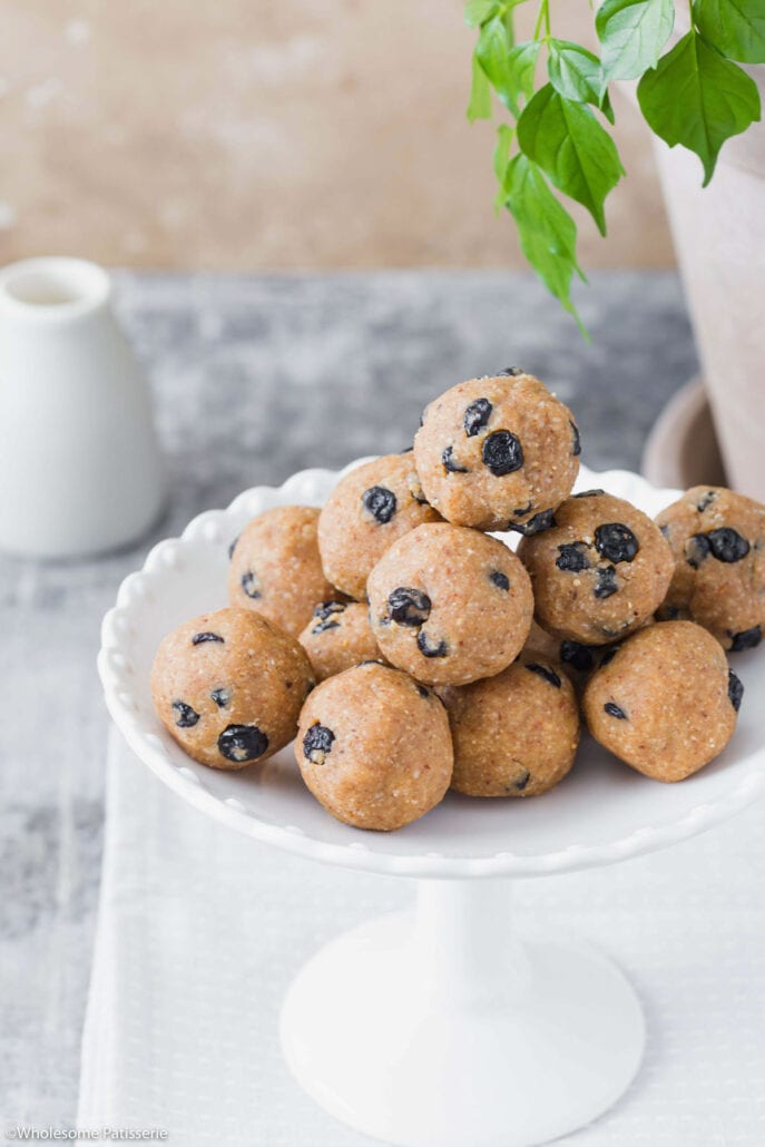 Blueberry Bliss Balls - Wholesome Patisserie