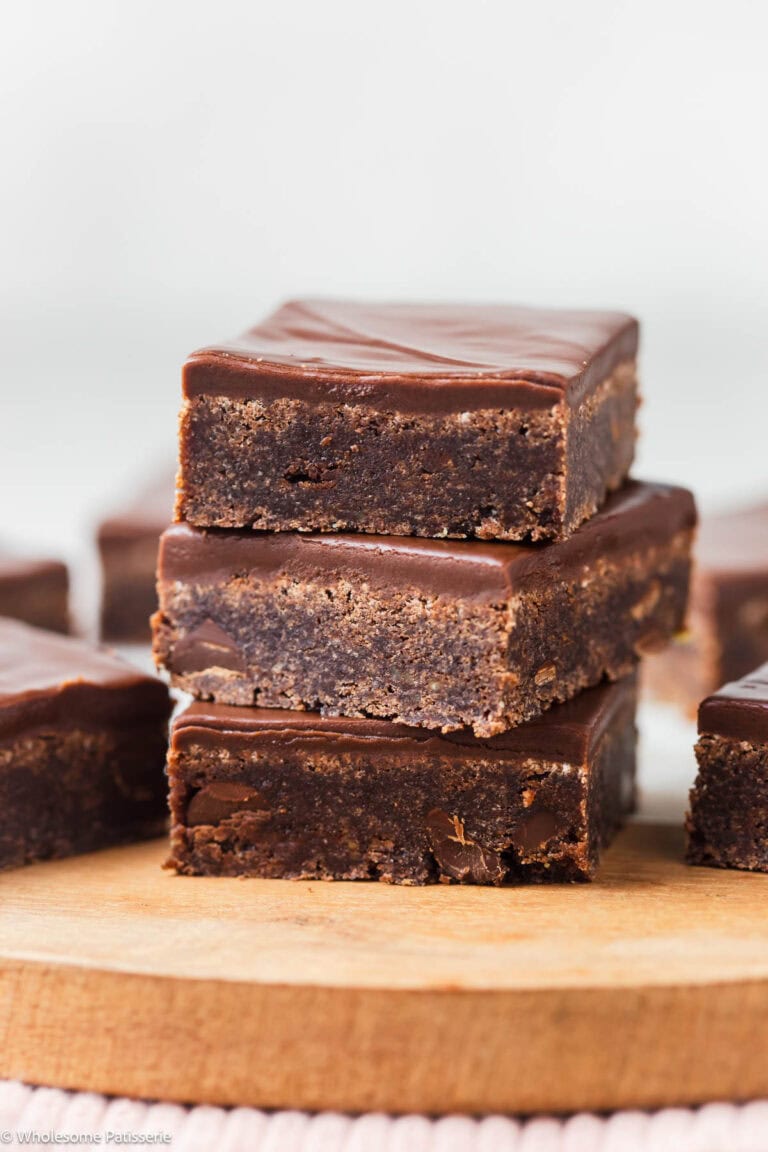 Easy Chocolate Slice Recipe - Wholesome Patisserie