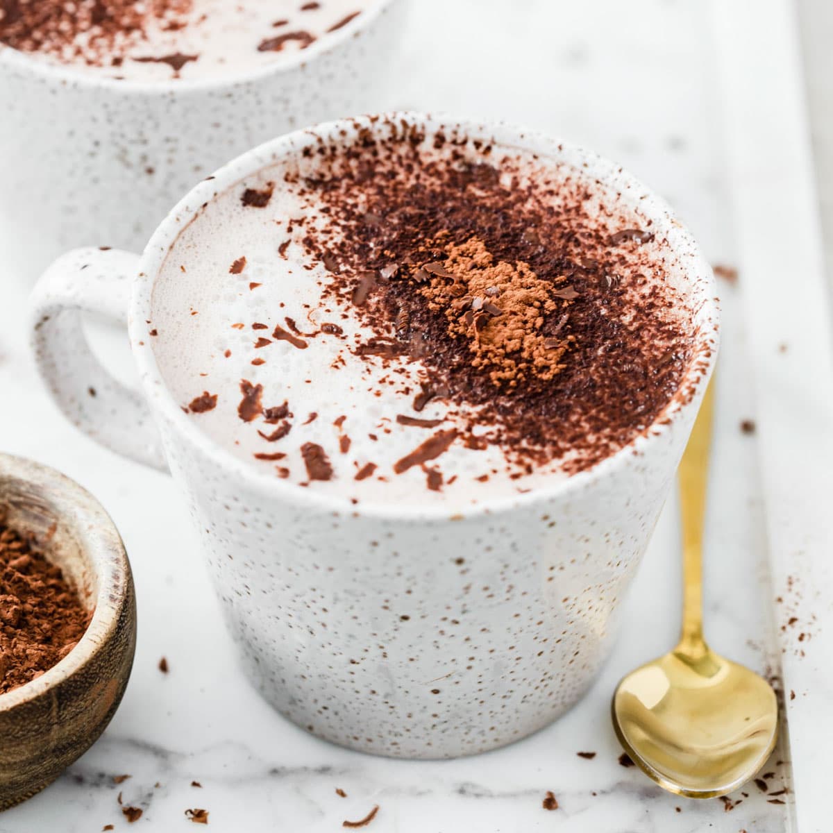 Hot Chocolate with Chocolate Syrup Recipe - Wholesome Patisserie