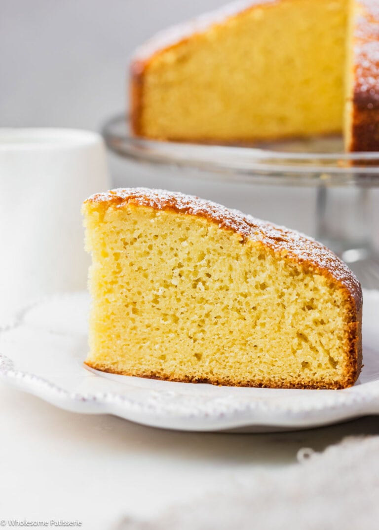 Easy Vanilla Cake Recipe - Wholesome Patisserie