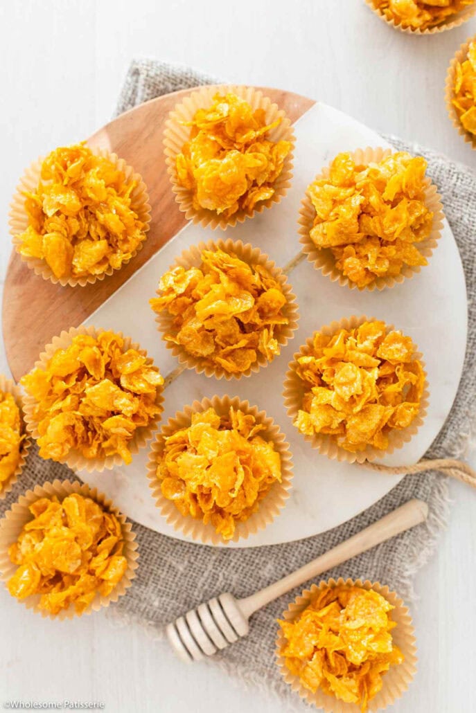 Honey Cornflakes Recipe - Wholesome Patisserie
