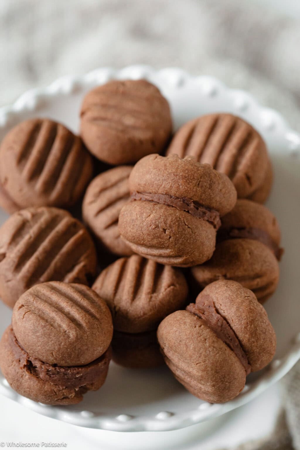 Chocolate Yo Yo Biscuits - Wholesome Patisserie