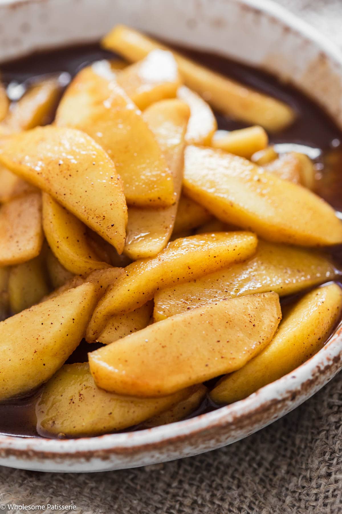 Stewed Apples For Crumble Wholesome Patisserie