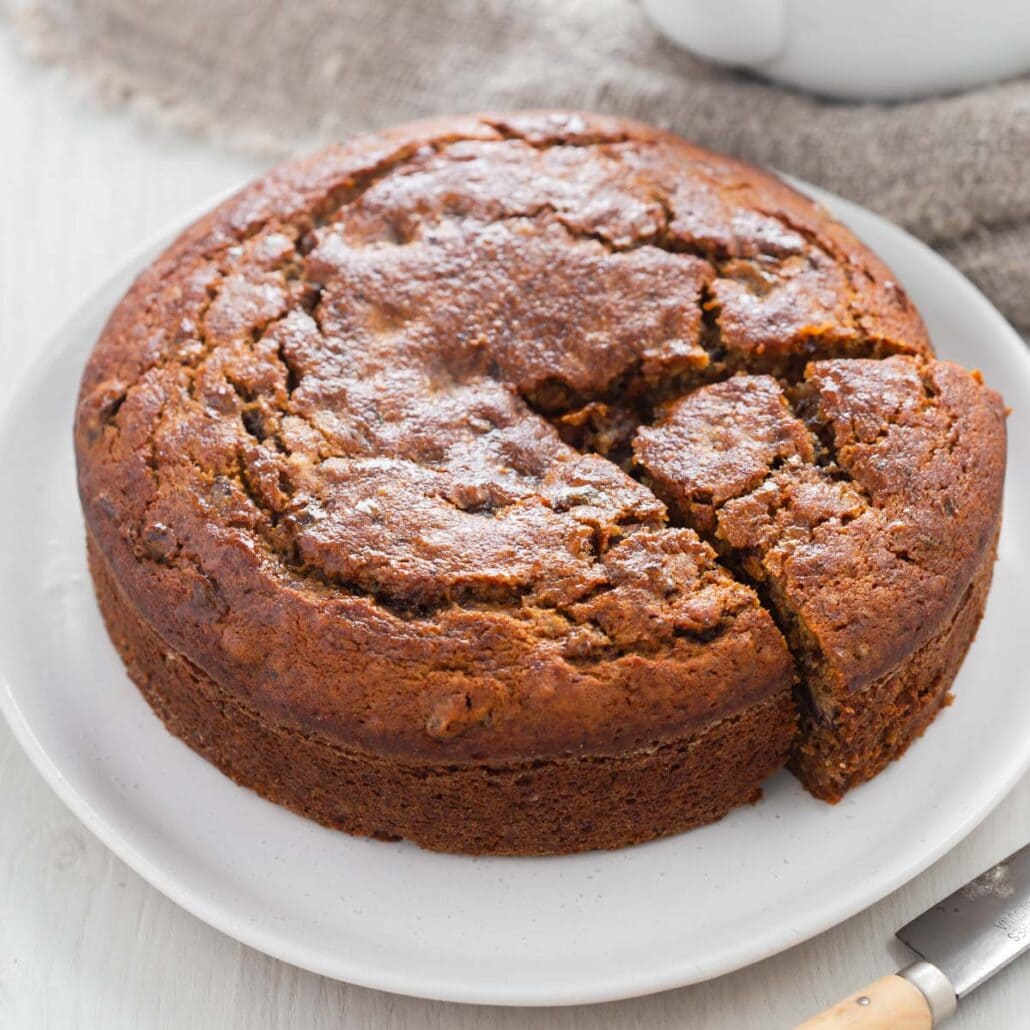 Simple Moist Date Cake - Wholesome Patisserie