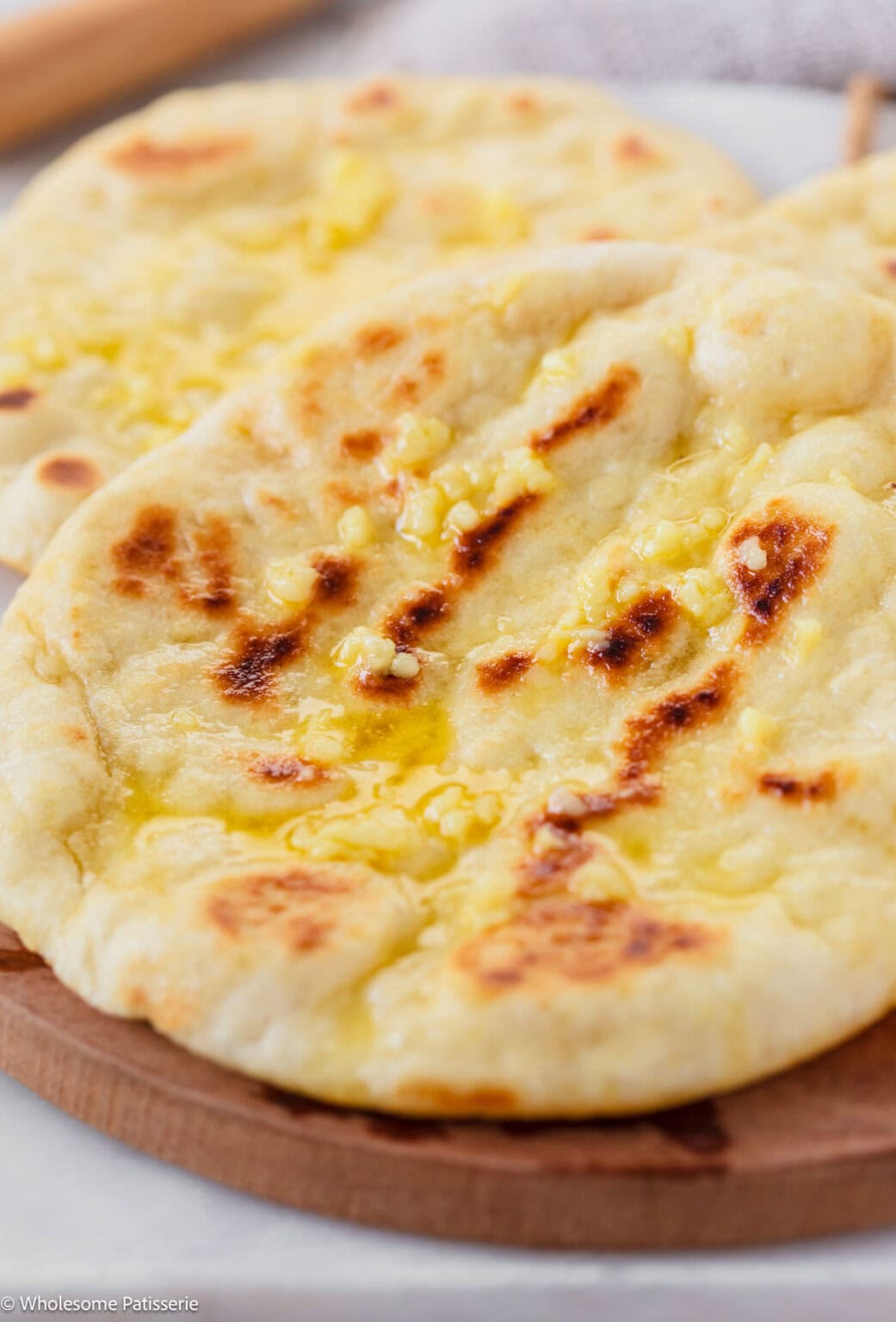 Garlic Butter Flatbread - Wholesome Patisserie