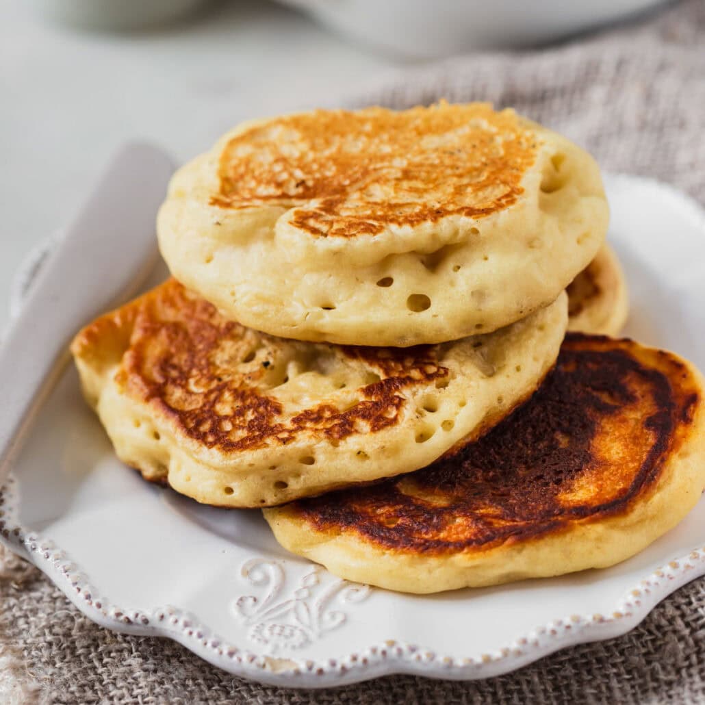 How to Make Crumpets without Rings - Wholesome Patisserie