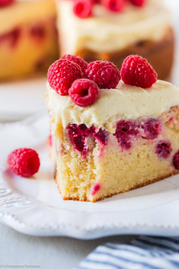 Summer Raspberry Cake - Wholesome Patisserie