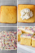 Square Vanilla Cake (8x8 Cake) - Wholesome Patisserie