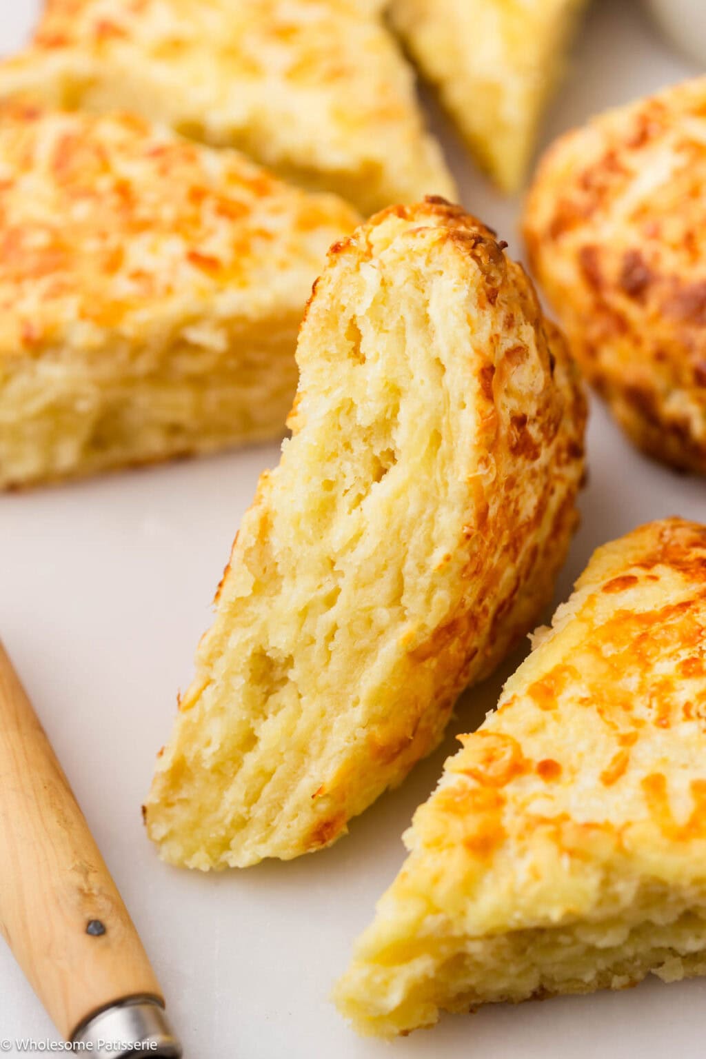 Easy Cheese Scones - Wholesome Patisserie