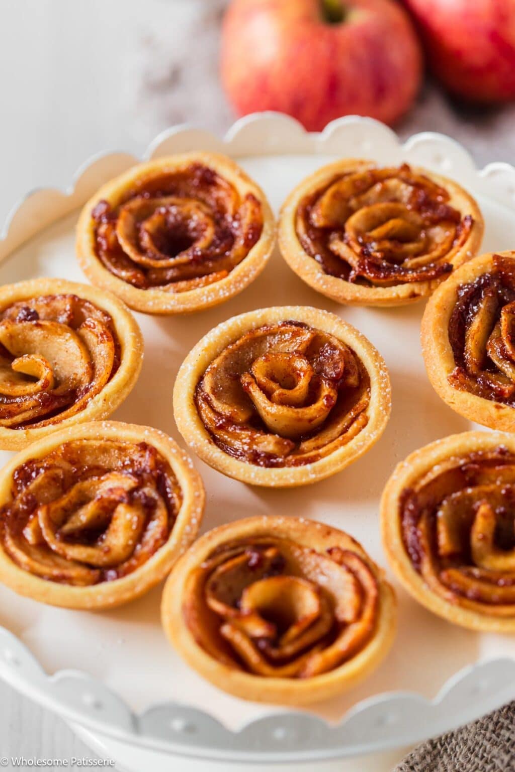 Mini Apple Tarts - Wholesome Patisserie