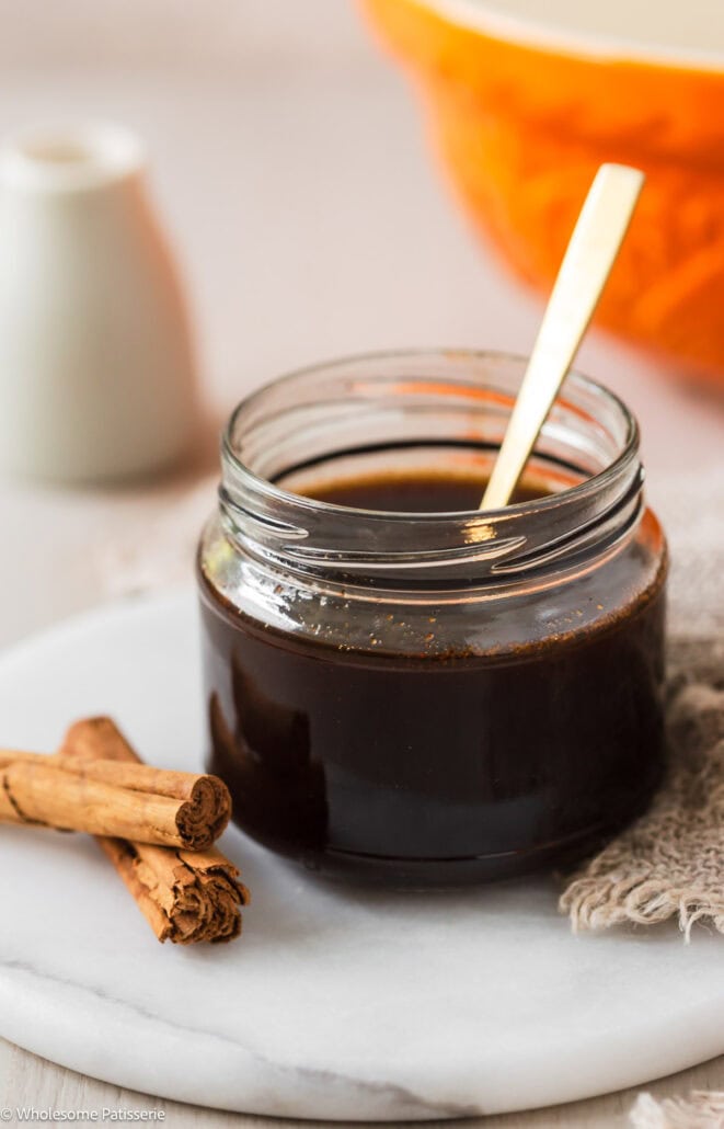 Pumpkin Spice Syrup without Pumpkin Puree - Wholesome Patisserie