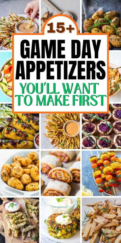 15+ Game Day Appetizers - Wholesome Patisserie