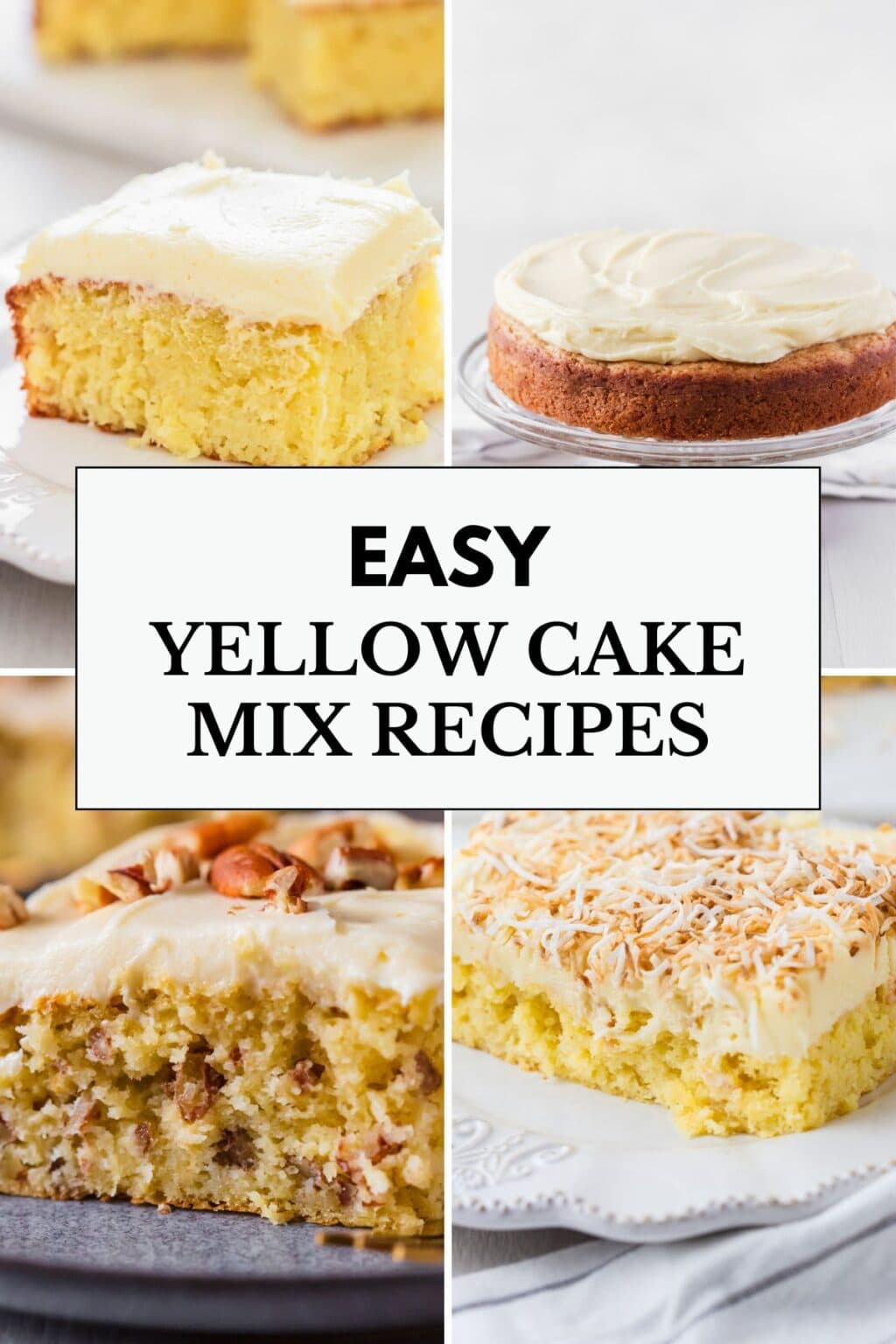 Yellow Cake Mix Recipes - Wholesome Patisserie