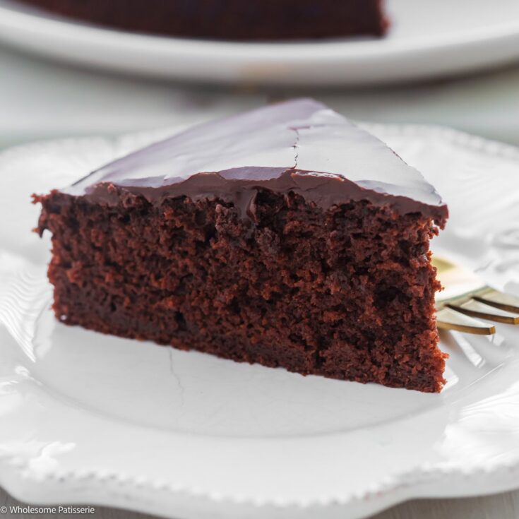 Chocolate Cake without Milk - Wholesome Patisserie