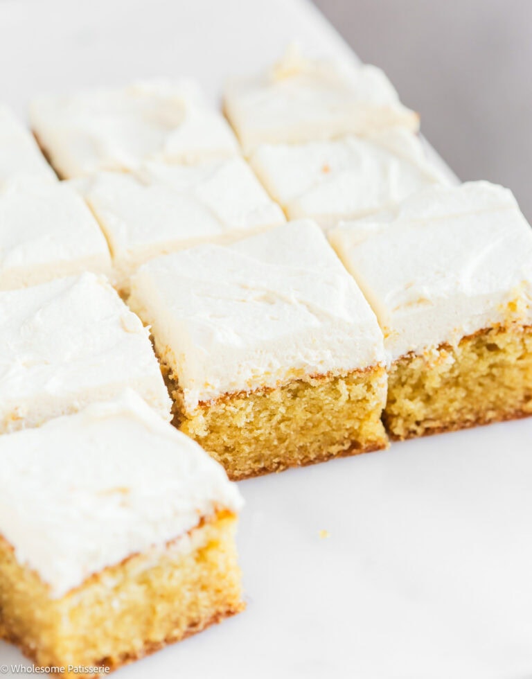 Vanilla Cake without Milk and Eggs - Wholesome Patisserie