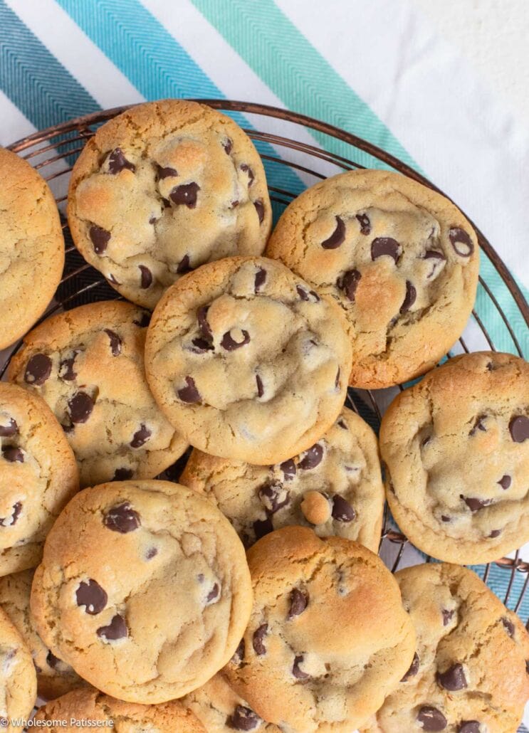 Copycat Subway Chocolate Chip Cookies - Wholesome Patisserie
